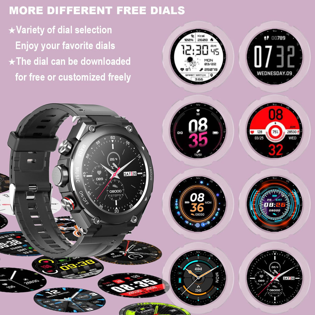 Smart Watch with Earbuds Inside, 2 in 1 Touch Smartwatch Bluetooth ...